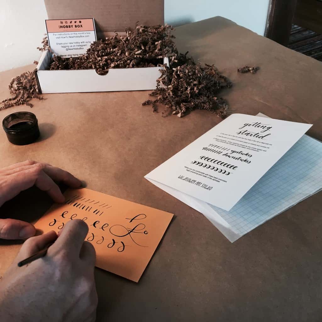 How to Write Calligraphy: 8 Foundational Strokes – New Hobby Box